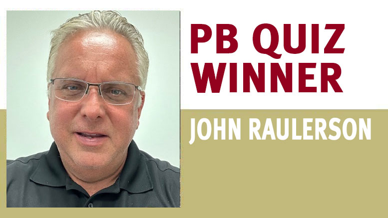 Produce Quiz Winner: John Raulerson - Produce Business