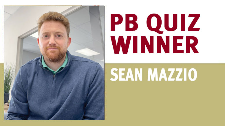 Produce Quiz Winner: SEAN MAZZIO - Produce Business